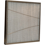 Metal Cased Pleated Panel Filters - Maxi Filtration